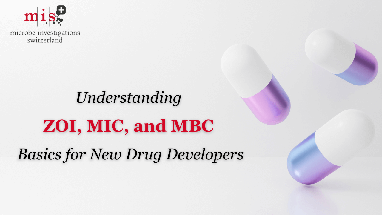 Antimicrobial Tests for Drug Developers: ZOI, MIC, and MBC