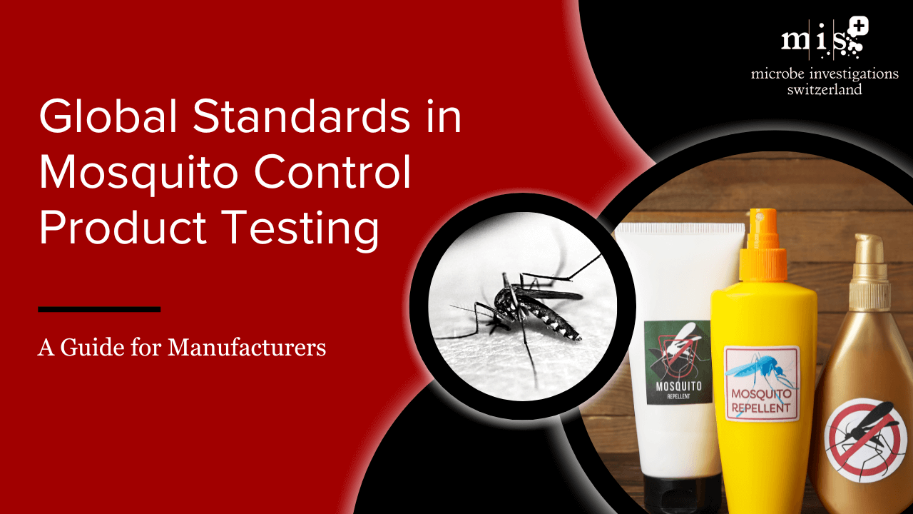 Mosquito control products testing: Global Standards