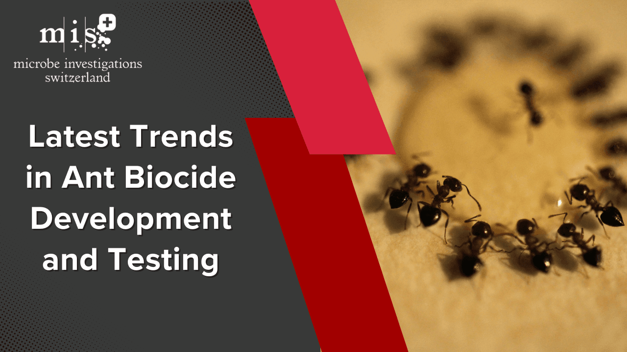 Ant biocides testing: Latest trends in biocide development